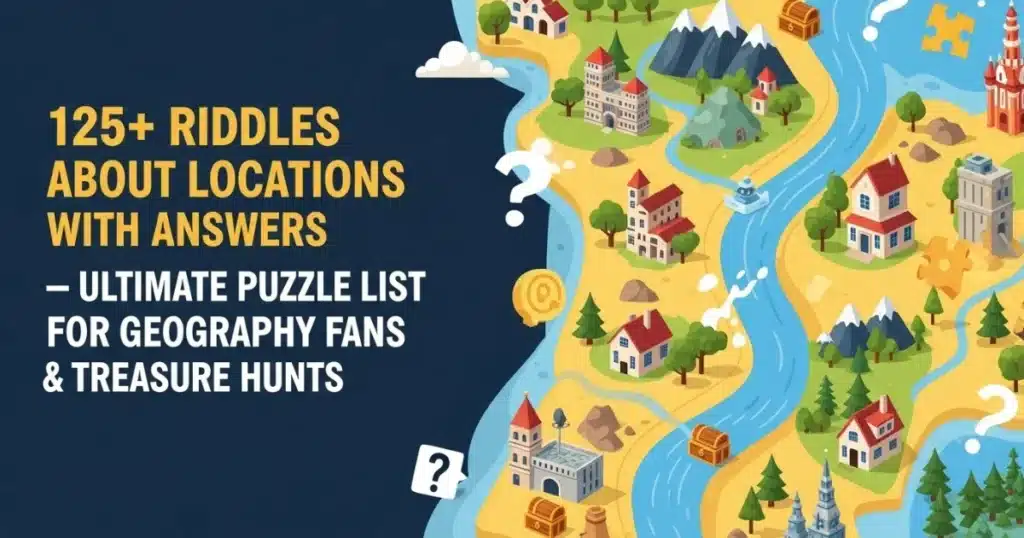 125+ Riddles About Locations with Answers — Ultimate Puzzle List for ...